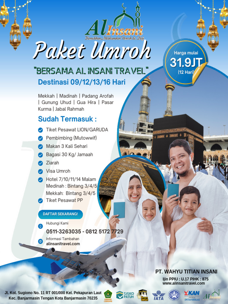 Brosur Umroh Umum 2024 | PDF