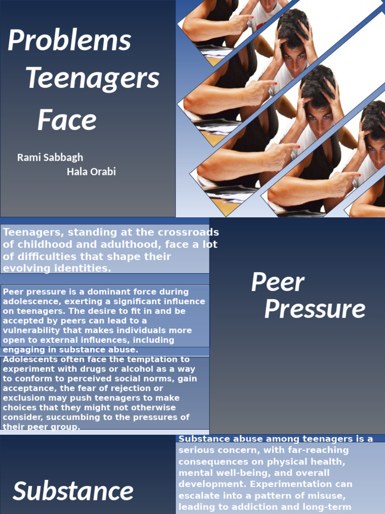 Teen Peer Pressure & Substance Abuse | PDF | Adolescence | Substance Abuse