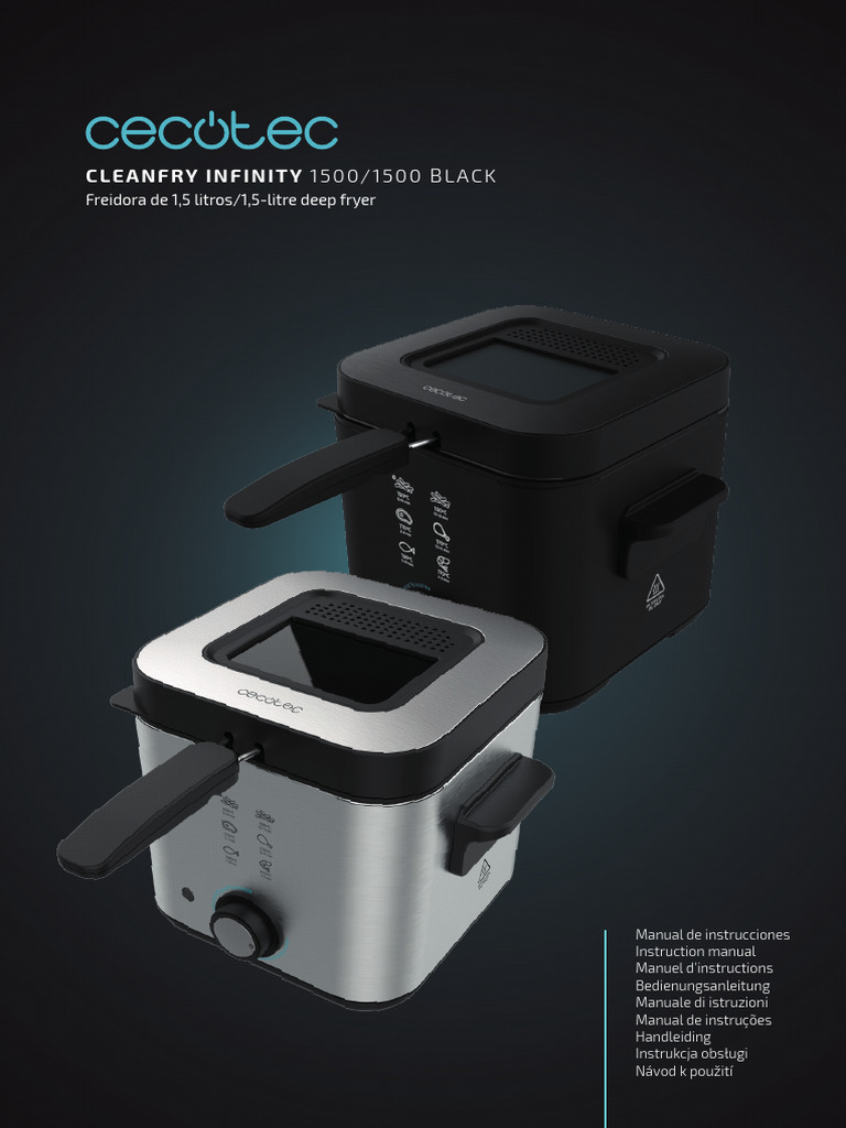 cleanfry-infinity-1500_technical_manual_es | PDF | Fritura