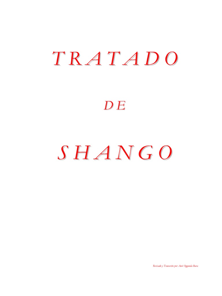 Tratado de Shango | PDF