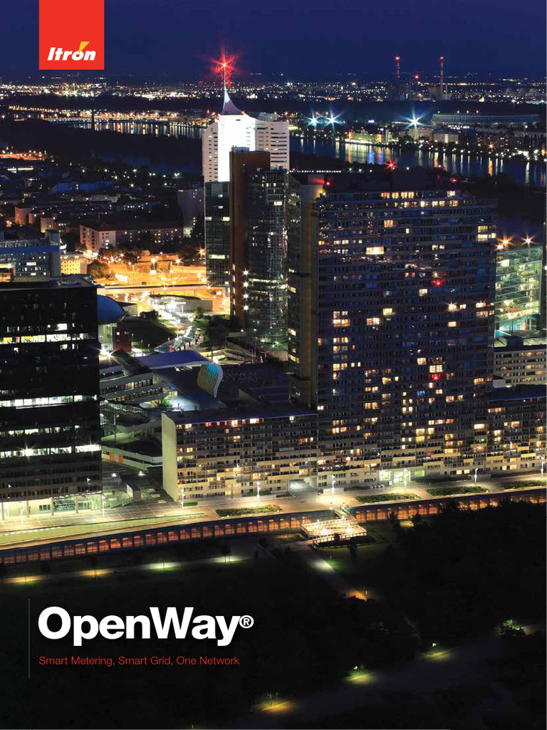 Itron OpenWay Brochure | PDF | Smart Grid | Electrical Grid