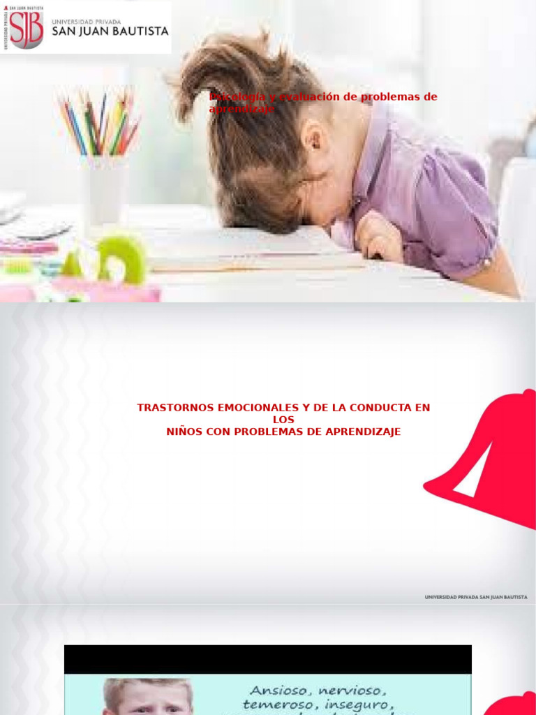 7 SEMANA #7 Trastornos Emocionales y de La Conducta en Los Niños Con ...
