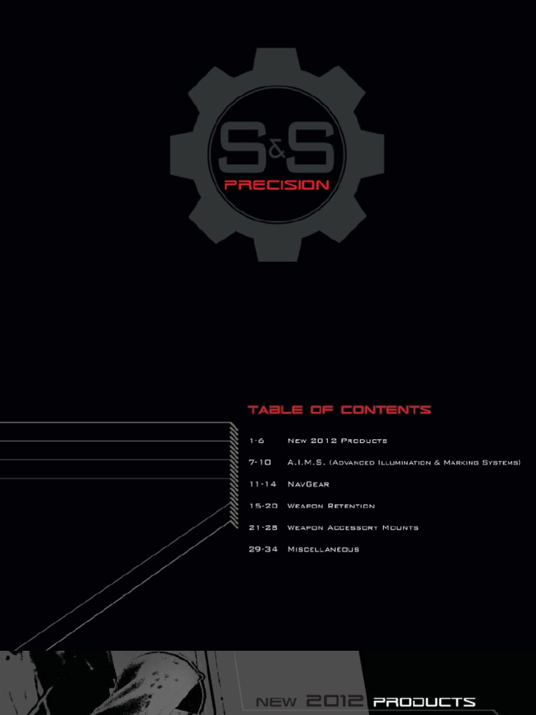 S&S Precision Catalog 2012 | PDF