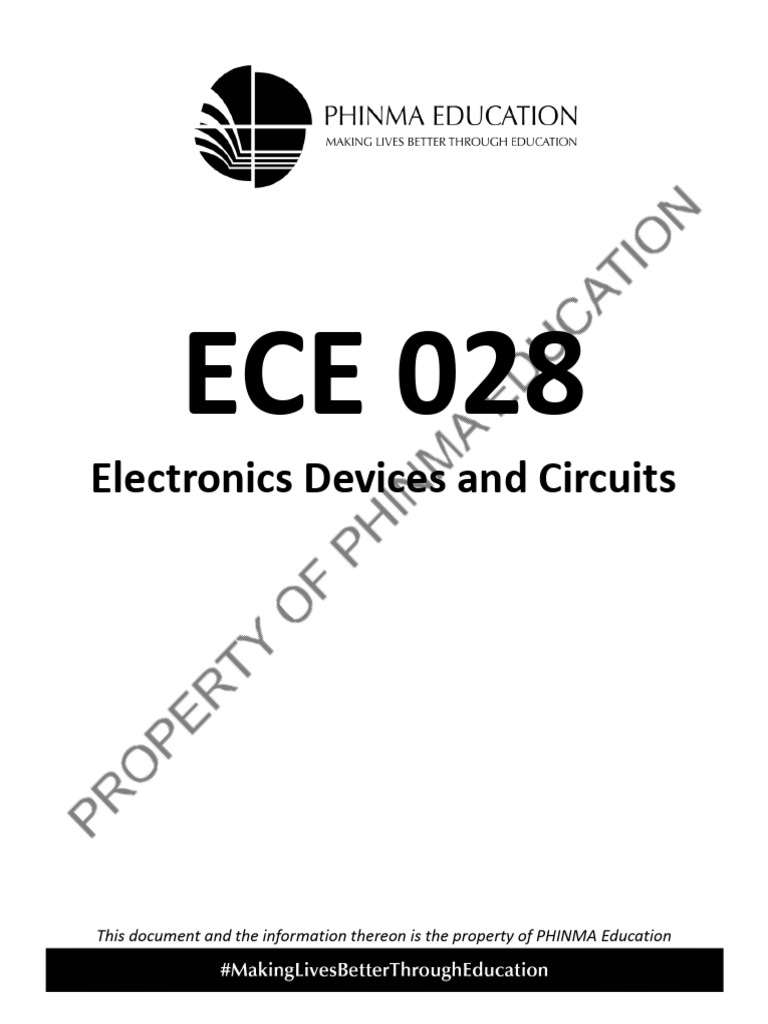 ECE 028 - Electronic Devices and Circuits (LEC) - WM-2 | PDF | Semiconductors | Atoms