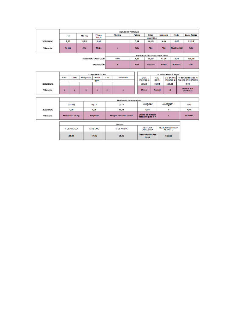 Analisis de Sustrato. Doc16 | PDF