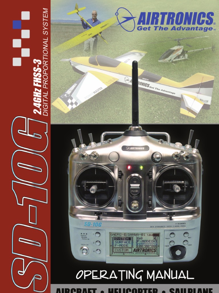Airtronics SD-10G | PDF | Radio | Electromagnetic Interference
