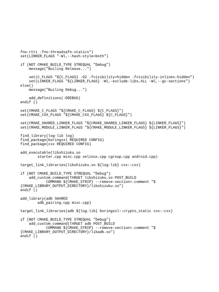 CMake Lists | PDF | Teaching Methods & Materials