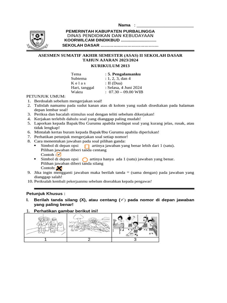 Tema 5 Kelas 2 Asas Ii Pdf