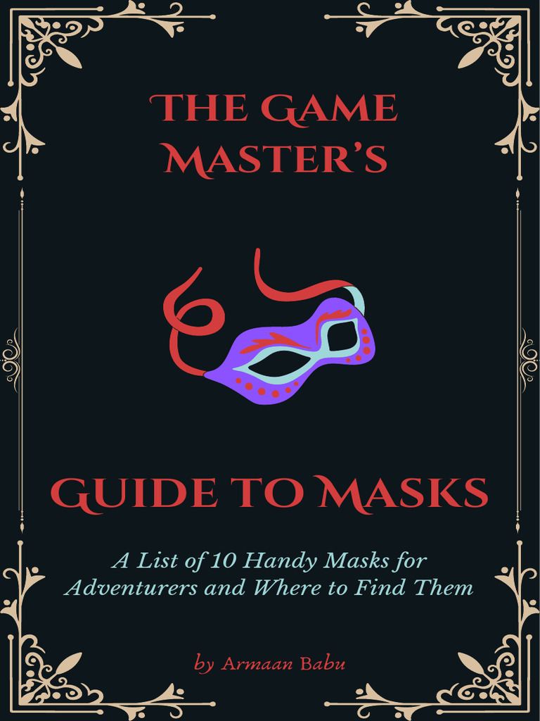 Guide To Masks | PDF | Dream | Dragon