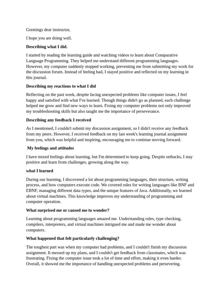 LJ CLP unit 2 | PDF | Computer Programming | Learning