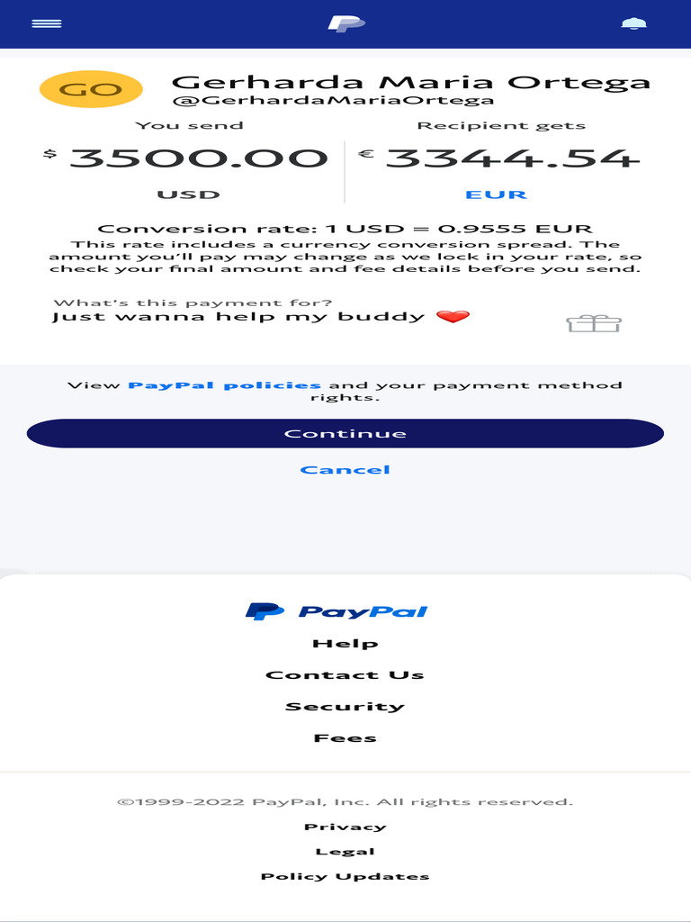 PayPal Send Money Preview 4 | PDF