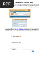 Accessing E-Office Through Nic Webvpn | PDF