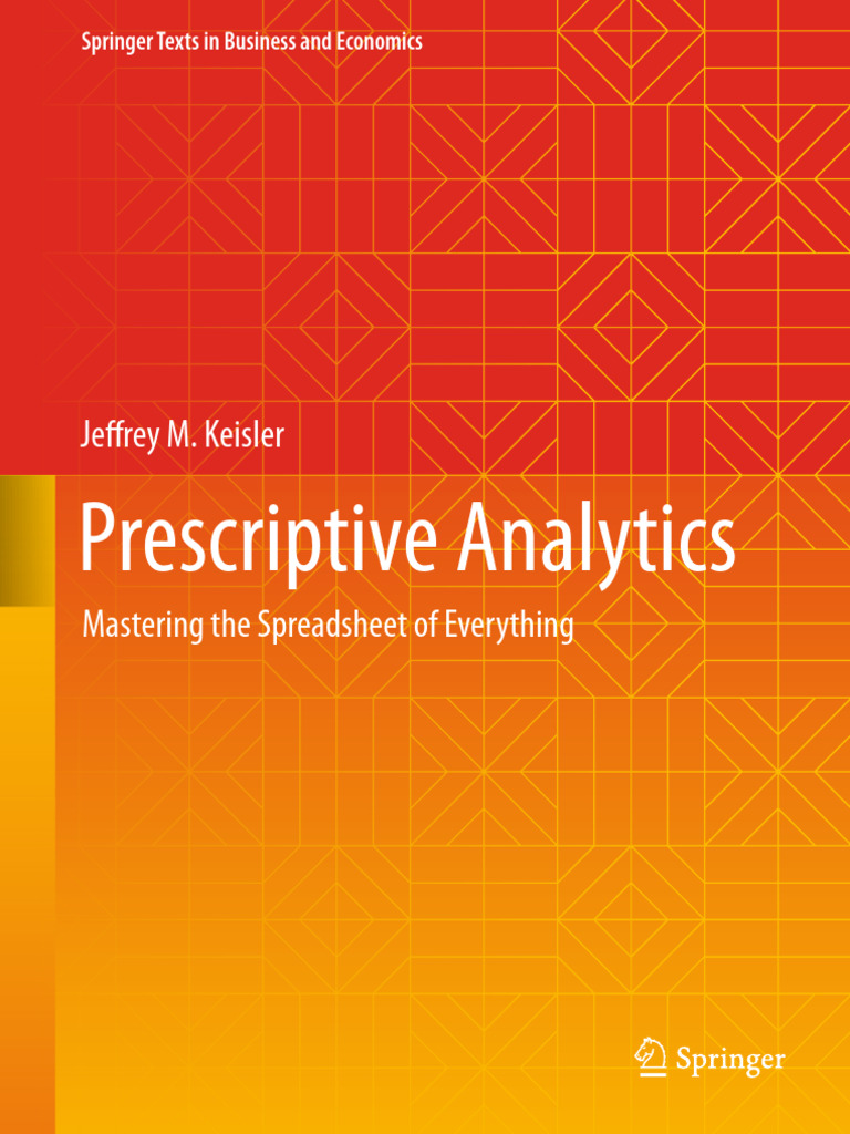 (Springer Texts in Business and Economics) Jeffrey M. Keisler ...