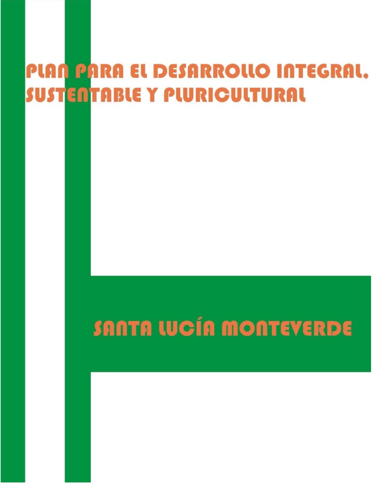 Plan Municipal de Desarrollo Santa Lucía | PDF | Naturaleza