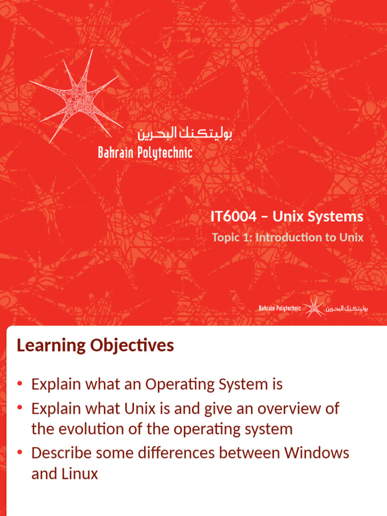 IT6004 01 LectureNotes | PDF | Linux | Operating System