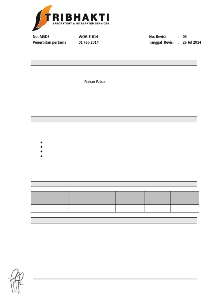 Scan MSDS Fame | PDF