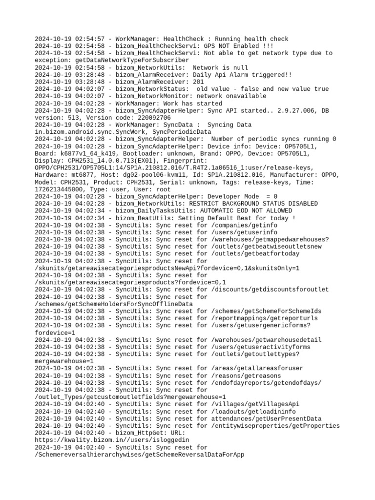 Logg 20241019 | PDF | Computer Science | Software