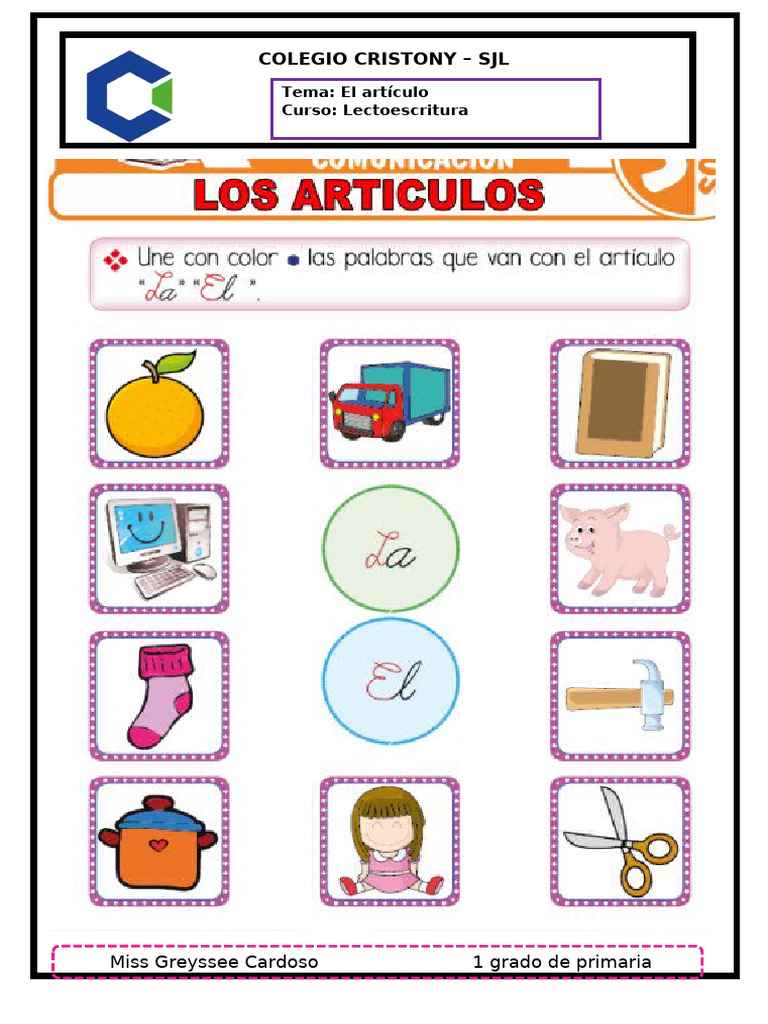 lectoescritura 2 | PDF