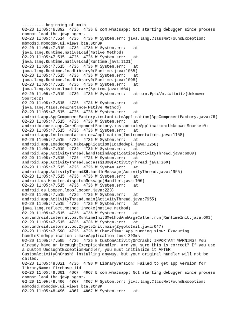 Logcat | PDF | Java (Programming Language) | Software