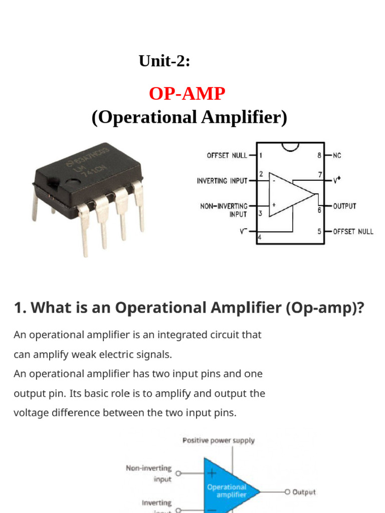 Lecture12-12 12284 Opamp | PDF