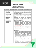 LE Q2 AP7 Lesson 2 Week 4 | PDF
