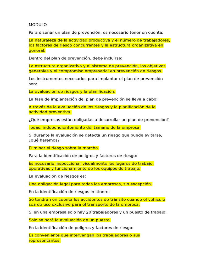 MODULO SEGURIDAD | PDF | Riesgo | Business