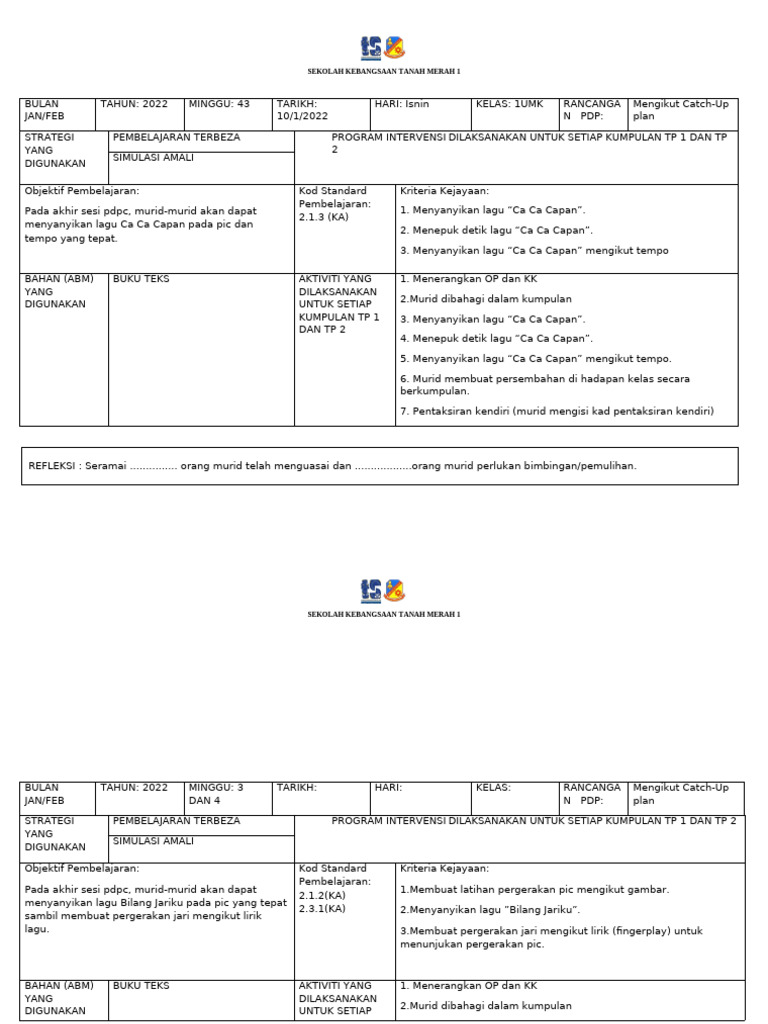 RPH TH1 P.M Cup 1umk | PDF