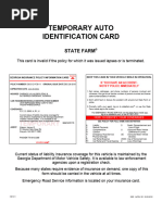Florida Auto Insurance ID Card | PDF