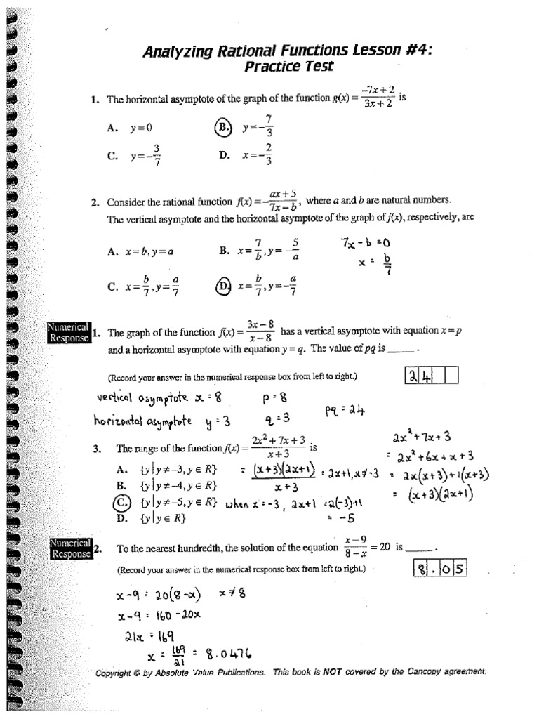 U8l4 - Key - Practice Test | PDF