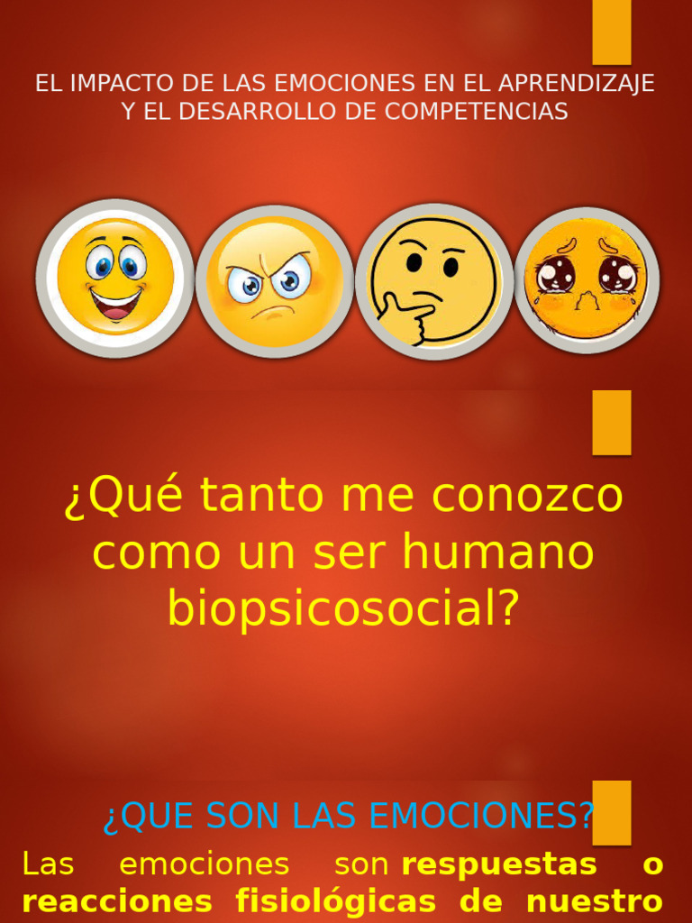 Las Emociones Y El Aprendizaje Pdf Las Emociones Cerebro