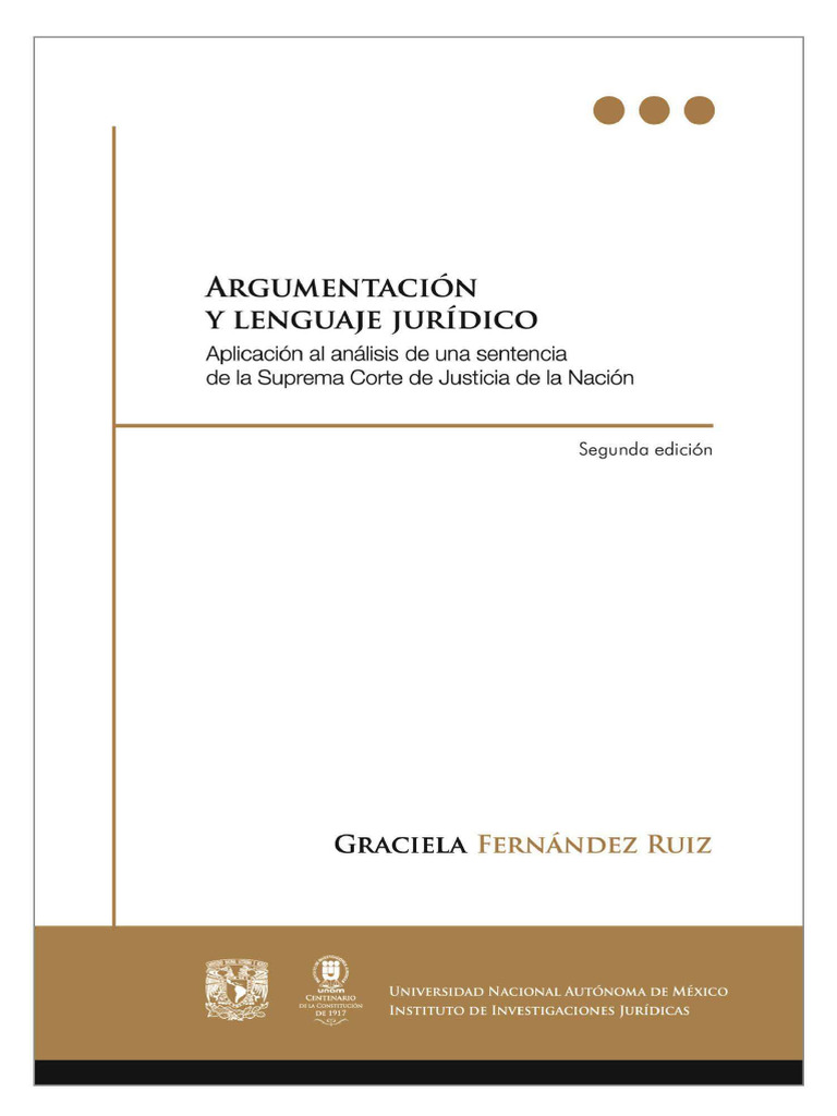 Argumentacion y Lenguaje Juridico | PDF | Verdad | Argumento