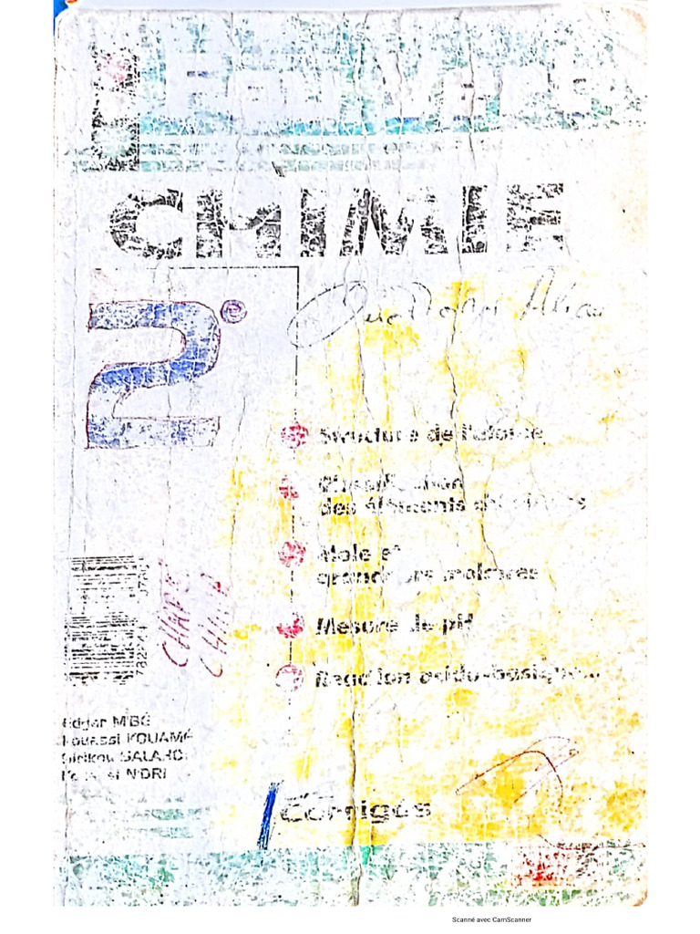 Feu-Vert Chimie 2nde C | PDF
