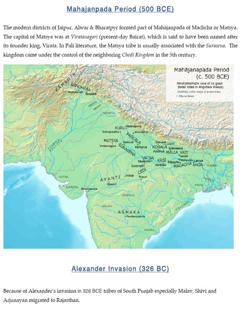 2 Important-Dynasties-of-Rajasthan | PDF