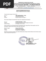 Contoh SK Plt Kepala Sekolah SD | PDF