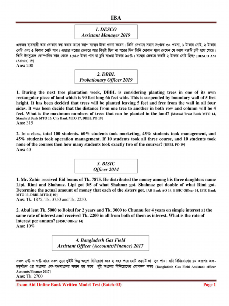 Exam 06 Syllabus | PDF
