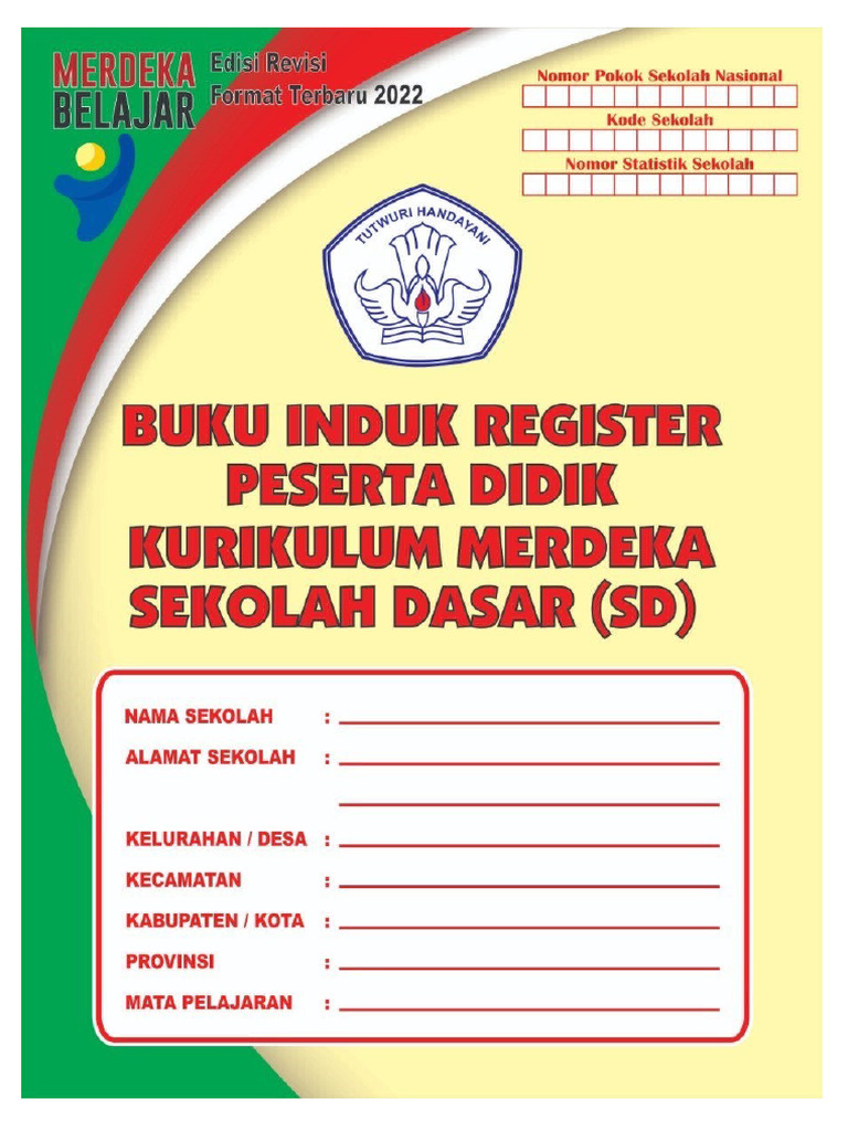 Sampul Buku Administrasi Kelas-Output | PDF