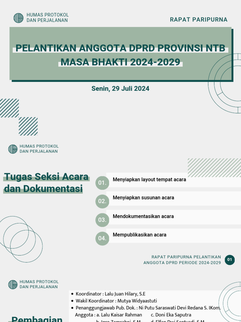 Presentasi Bagian Humas PP | PDF