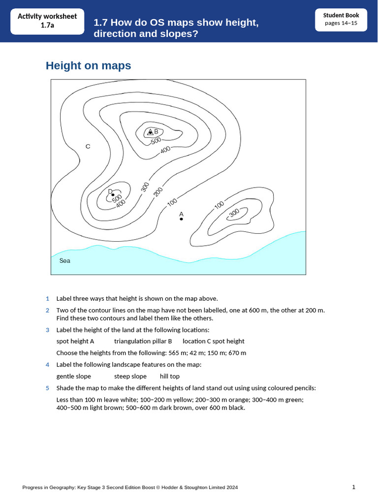 Activity worksheet 1.7a | PDF