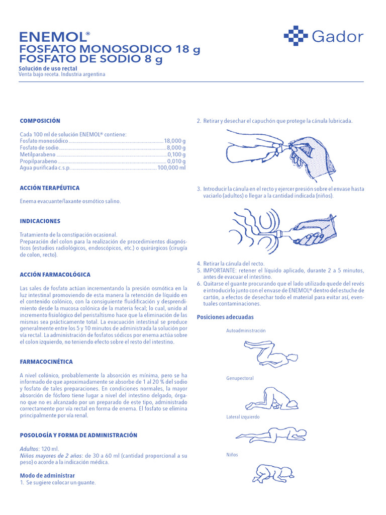 G00075402 07 Enemol Web | PDF | Intestino grueso | Sodio