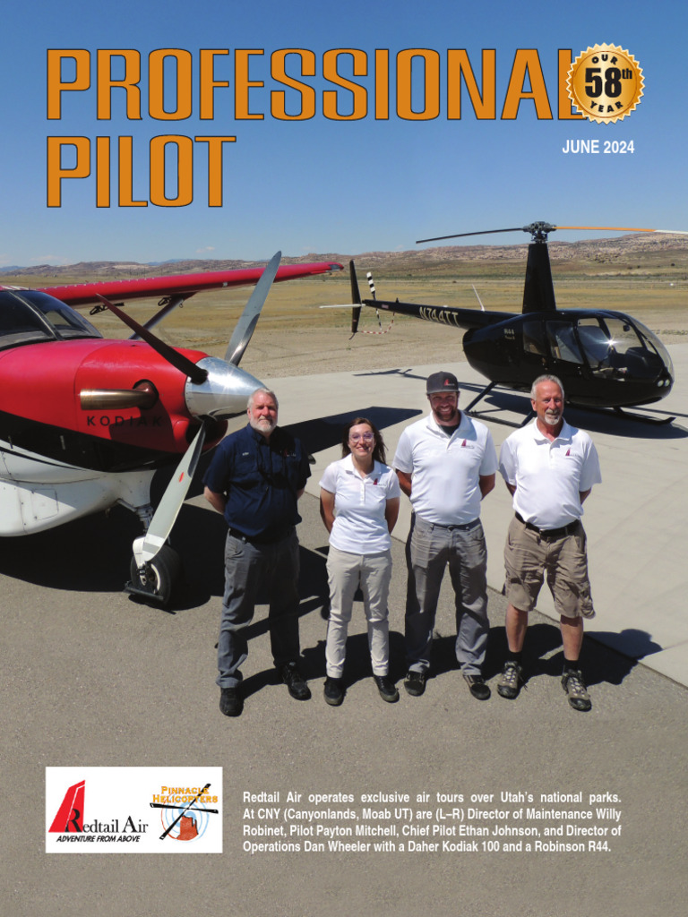 Professional Pilot Magazine June 2024 | PDF | Heuristic | Transport