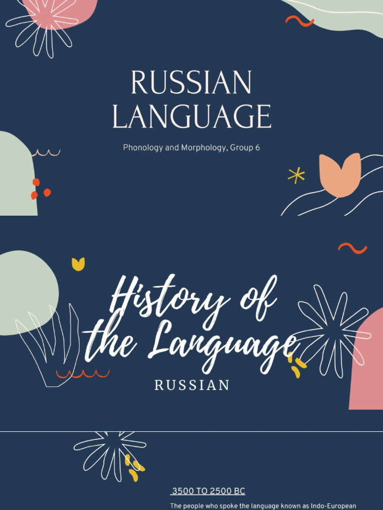 Russian Language | PDF