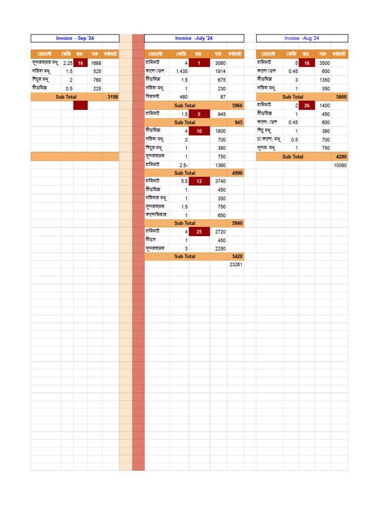 Ismail Vi Invoice | PDF