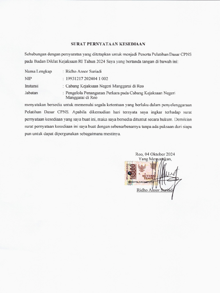 Scan - Perny Ridho | PDF