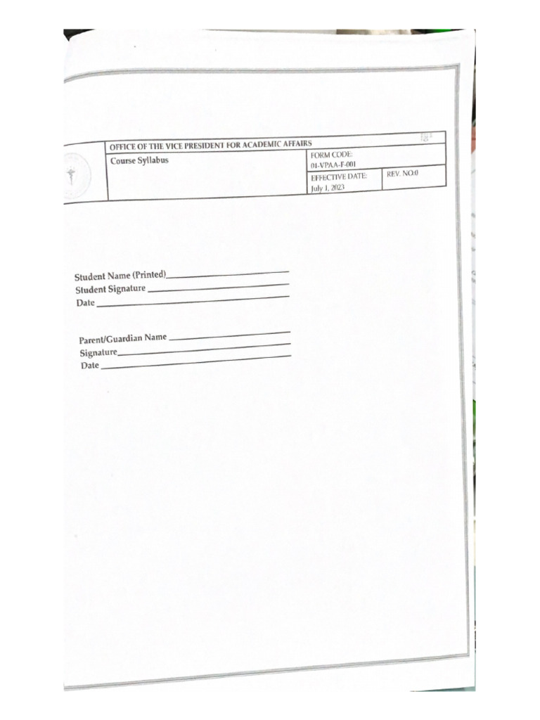 Course-syllabus-Chn-rle 3 | PDF
