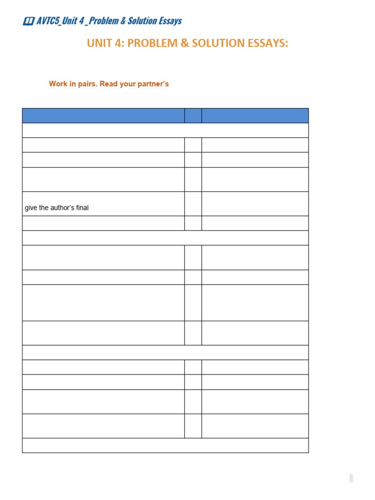 (Official) AVTC5 - U4 - After Class | PDF