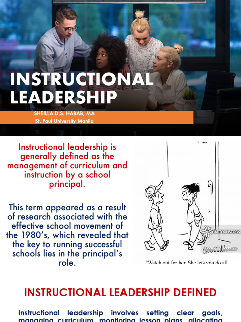 Instructional Leadership | PDF | Leadership | Behavior Modification