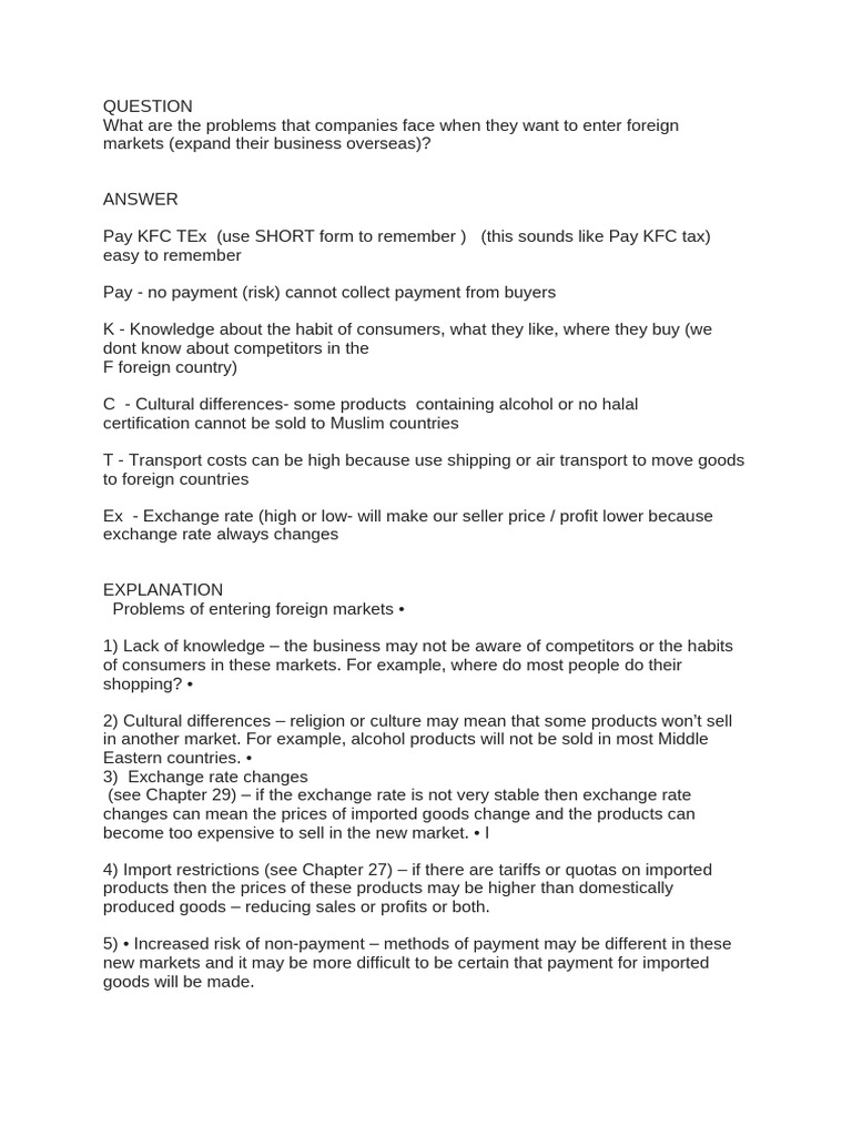 Business Studies Year 9 | PDF