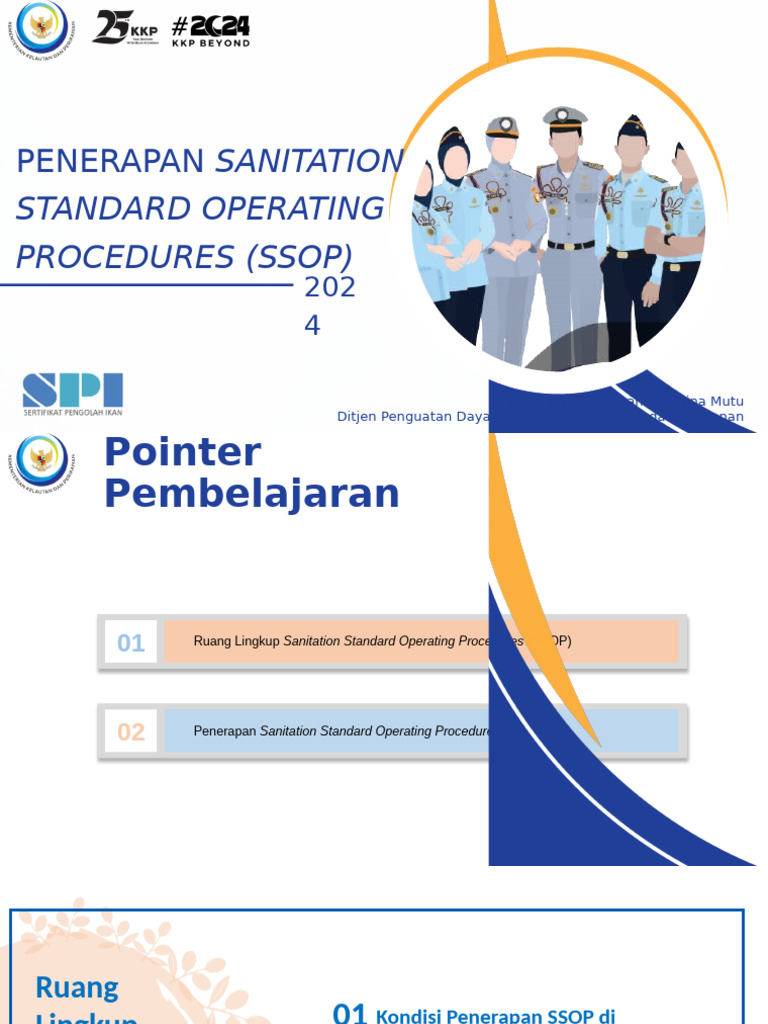 Penerapan SSOP dalam Pengolahan Ikan | PDF