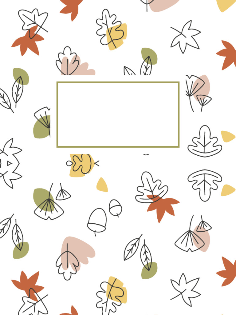 Binder Cover Fall | PDF