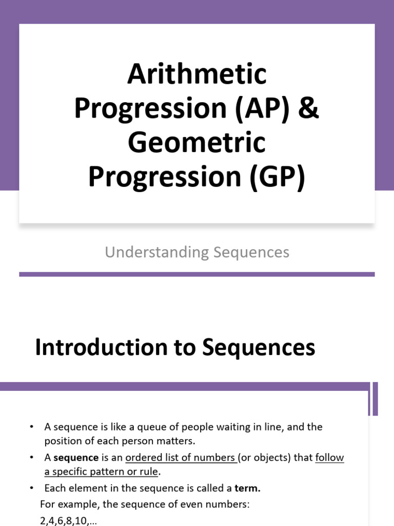 4. AP_and_GP | PDF | Summation | Sequence